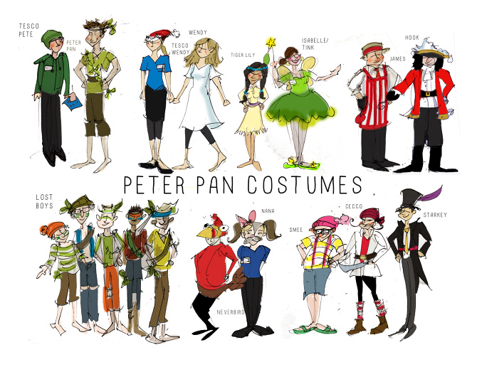 Peter Pan - Sarah Lewis Theatre Designer and Maker